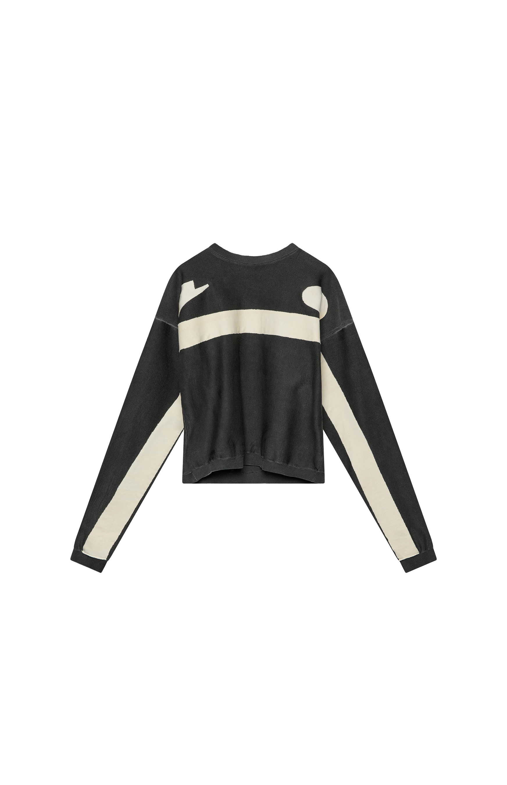 424 Soccer Knit Pullover Vintage Dye Black – ESSXNYC