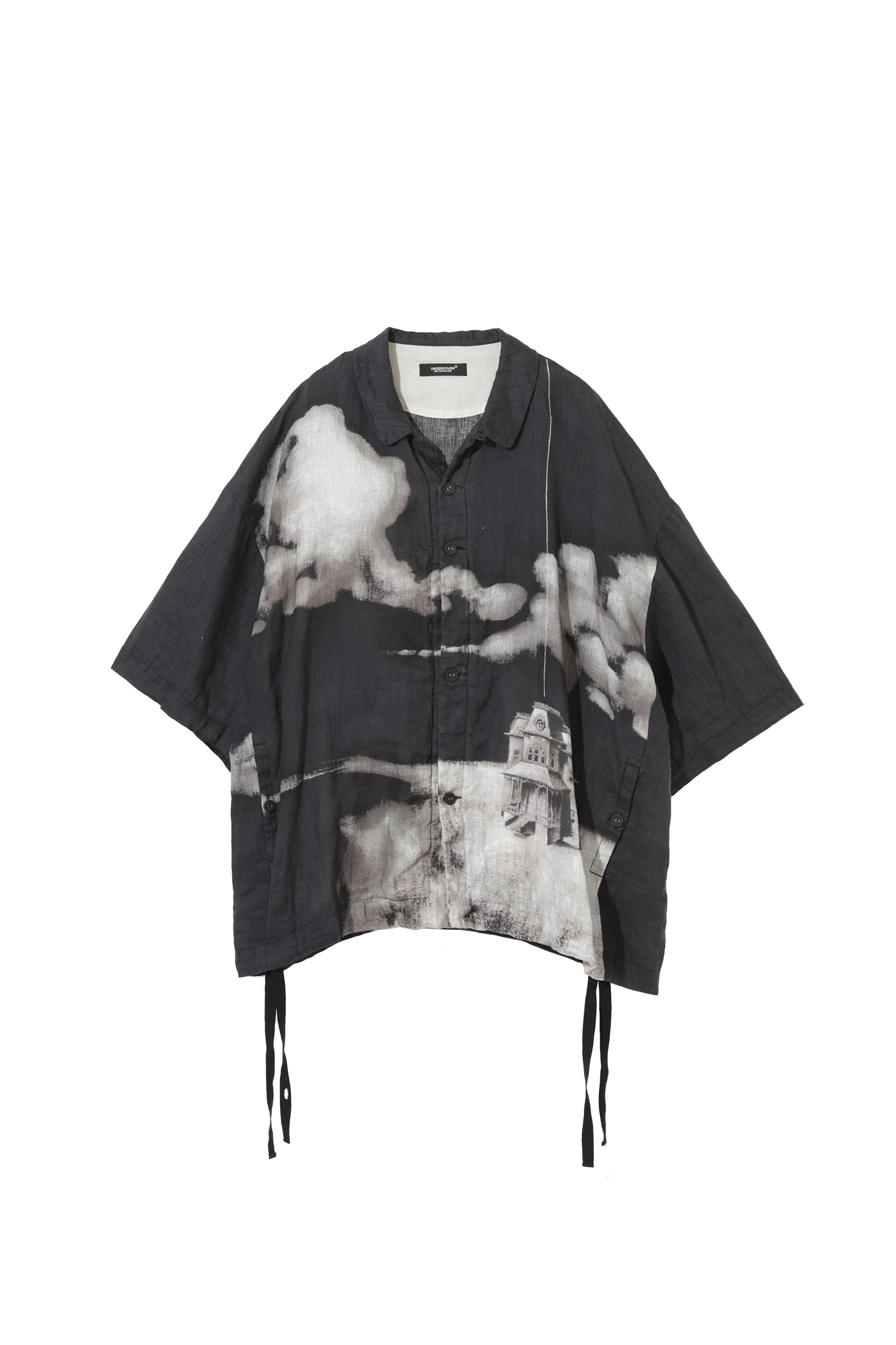 Undercover Line Short Sleeve Shirt Black – ESSXNYC