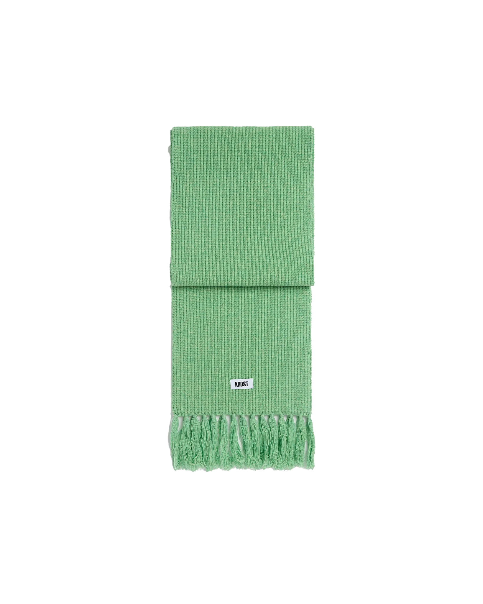 Krost Wool Speckle Scarf Green Kelly – ESSXNYC